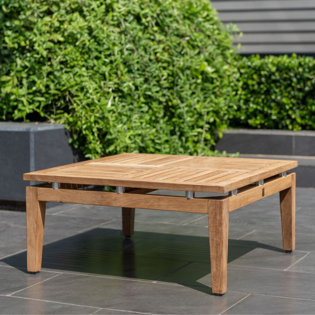 Amazonia Trieste Teak Outdoor Patio Coffee Table - Walmart.com