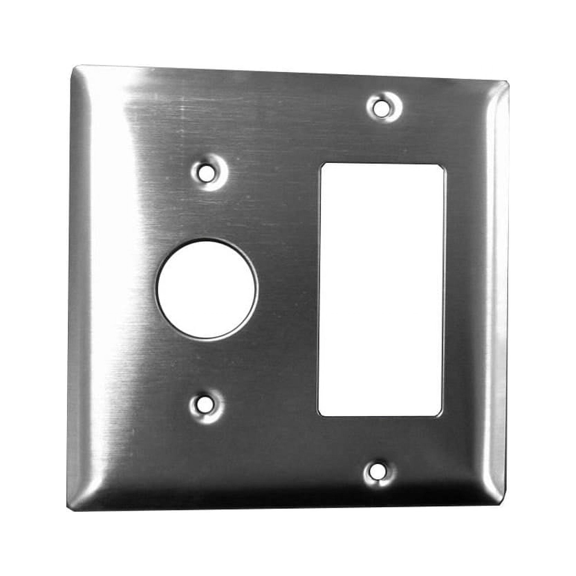 Amba AJ-DGP-P Radiant Square Double Gang Plate, Polished Finish ...