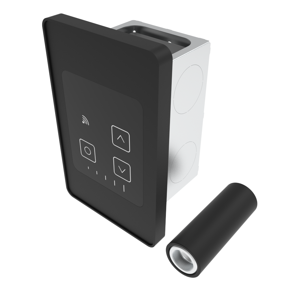 Amba ATW-TDHCR-MB Remote Touch Digital Heat Controller - Matte Black Finish - Walmart.com