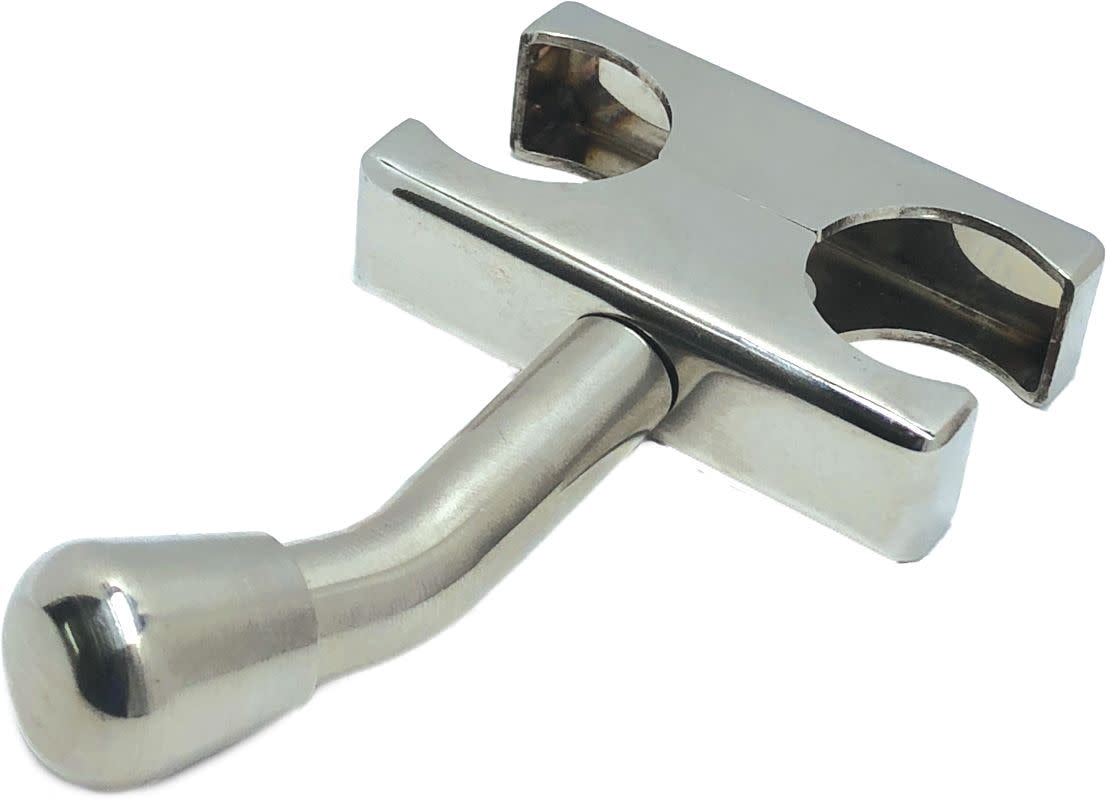 Amba As-Bh Sirio Single Hook Robe Hanger For Use - Polished - Walmart.com