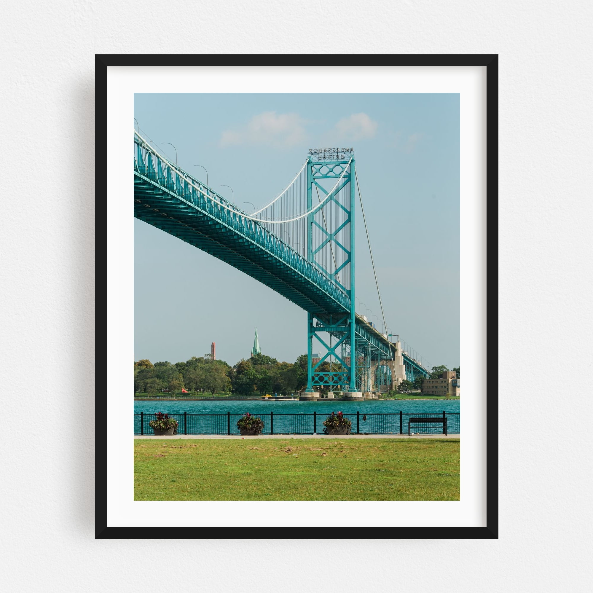 Ambassador Bridge, Detroit 02 - Detroit Michigan Photography Bridge ...