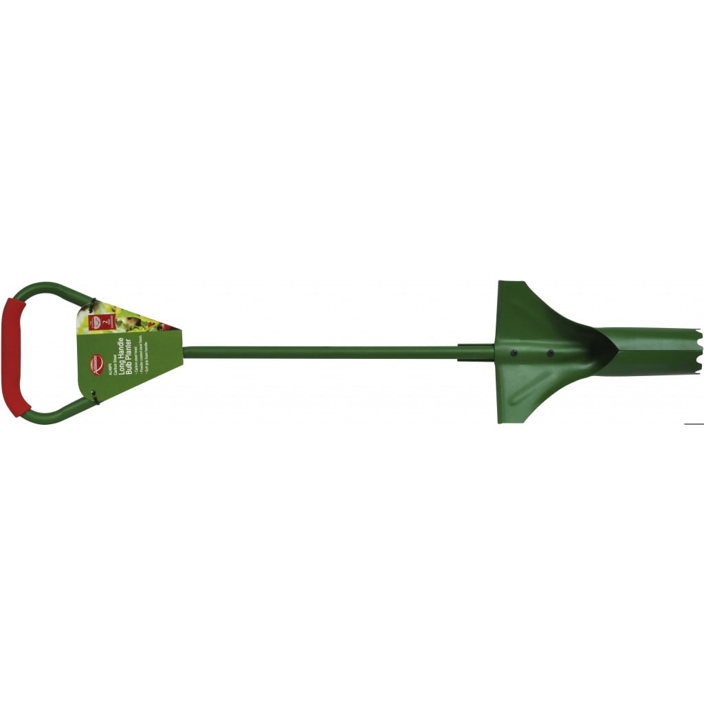 Ambassador Carbon Steel Long Handle Bulb Planter - Walmart.com