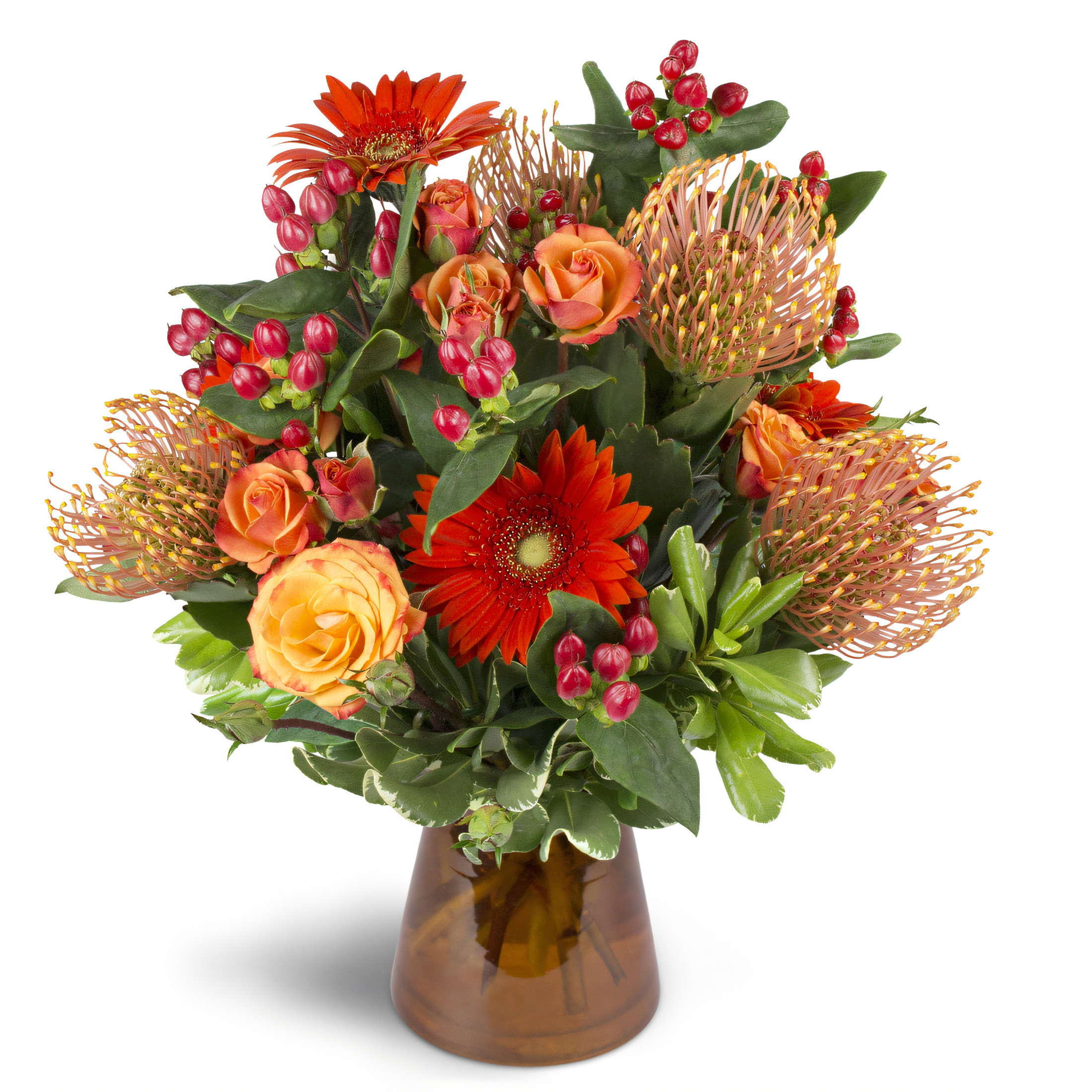 Ambassador Floral Co - Energetic Orange™ - Deluxe - Walmart.com