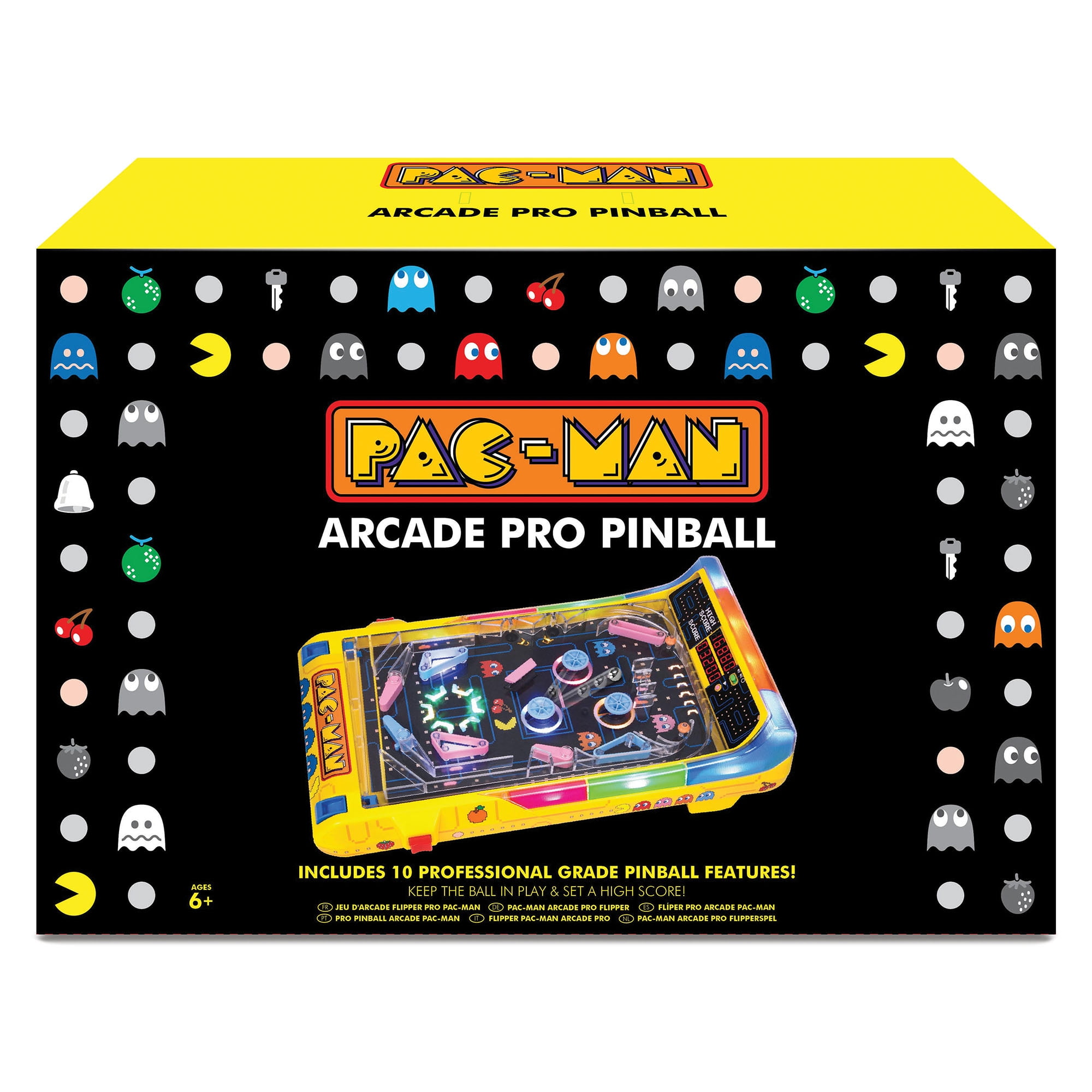Ambassador Games: Pac-Man Arcade Pro Pinball - Light & Sound Tabletop ...