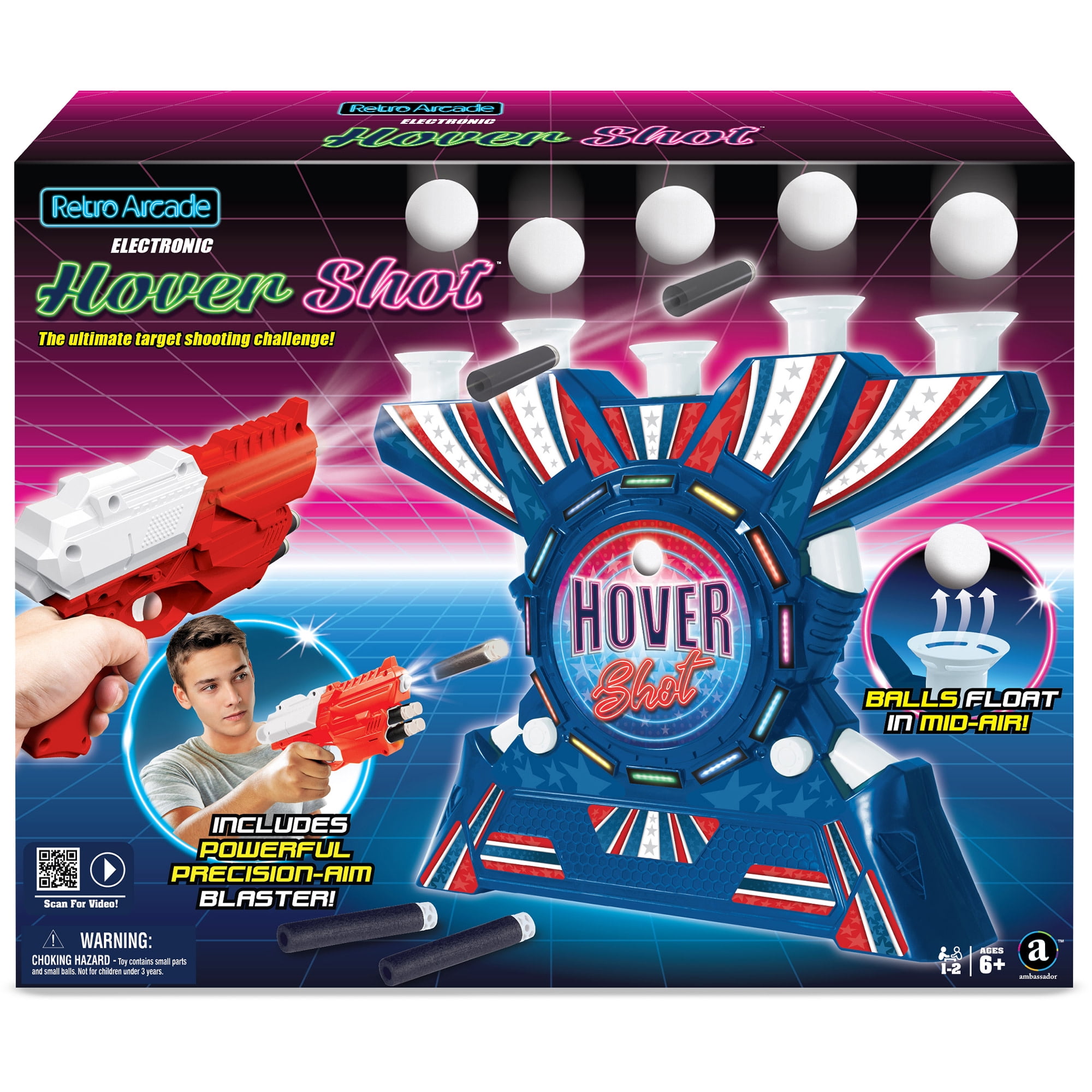 Ambassador Games Hover Shot - Tabletop Target Shooting Game - Walmart.com