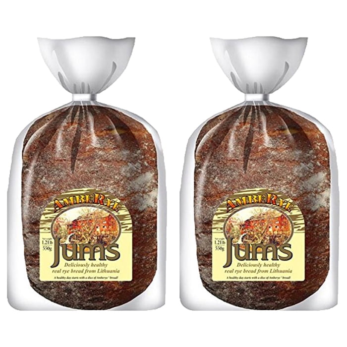 AmbeRye Jums Classic Black Rye Bread Product of Lithuania 550g/ 1.21lb ...