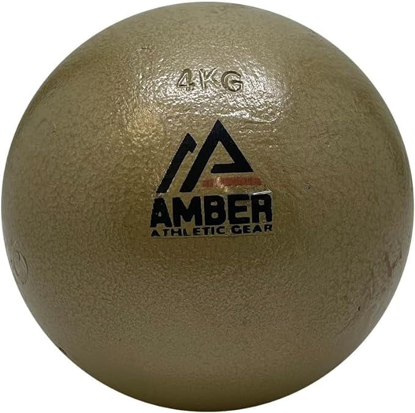 Amber Athletic Gear Cast Iron Shot Put Weights 1kg - 7.25kg (2.20lb - 16lb) - Ideal for Track ...