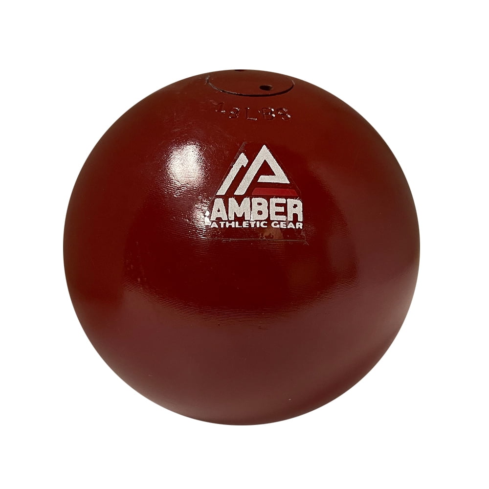 Amber Athletic Gear Economy Turned Iron Shot Put 20lb Brown - Walmart.com