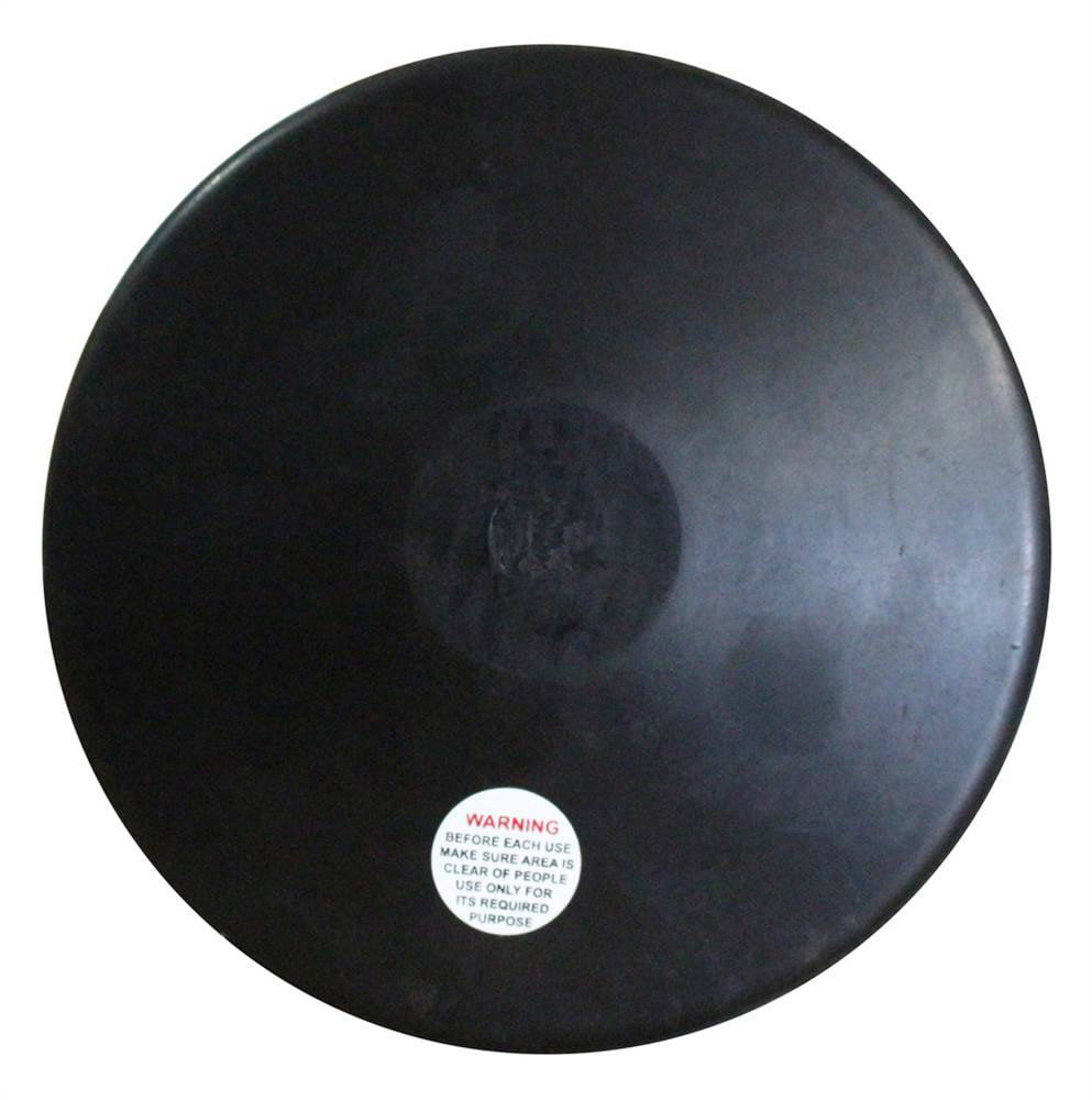 75 Kg Rubber Discus In Black (3.86 lbs.) - Walmart.com