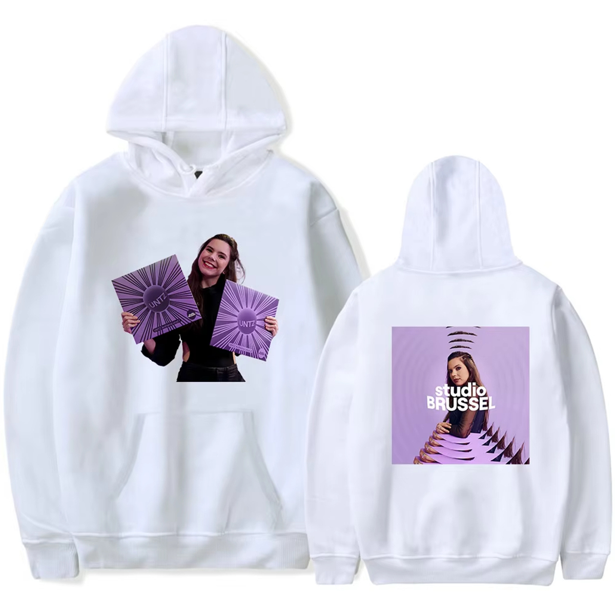 Amber Broos Merch Hoodies Women Men Long Sleeve Casual Sweatshirt ...