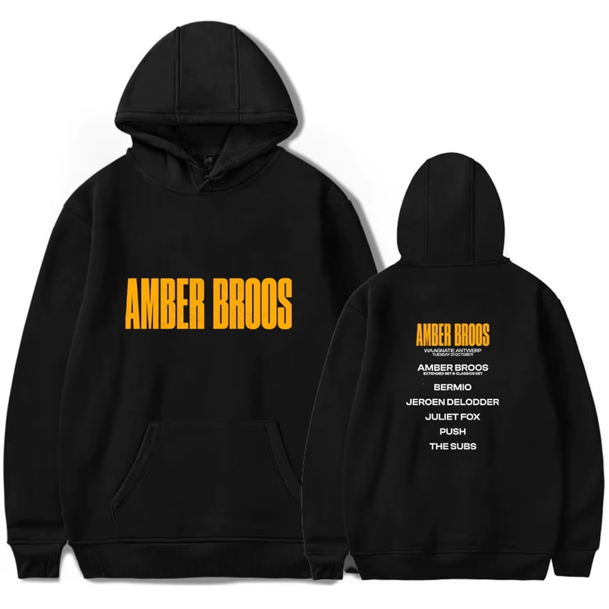 Amber Broos Merch Hoodies Women Men Long Sleeve Casual Sweatshirt ...