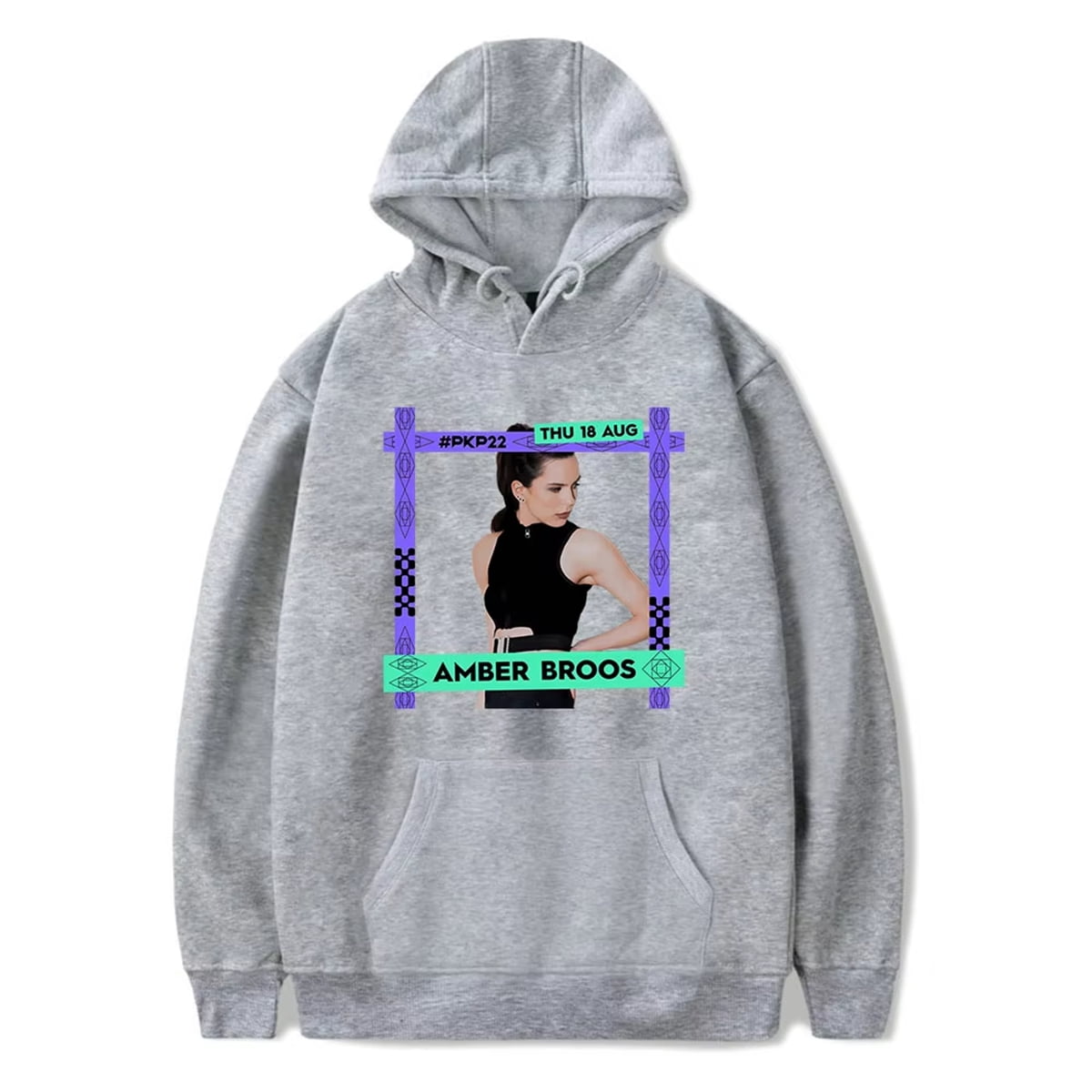 Amber Broos Merch Hoodies Women Men Long Sleeve Casual Sweatshirt ...