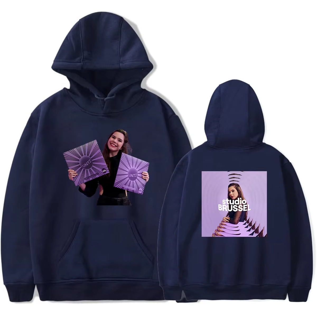 Amber Broos Merch Hoodies Women Men Long Sleeve Casual Sweatshirt ...