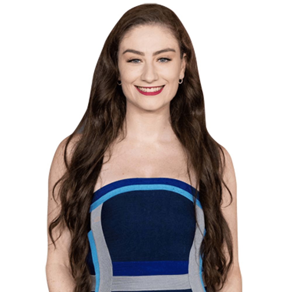 Amber Doig-Thorne (Short Dress) Half Body Buddy Cutout - Walmart.com