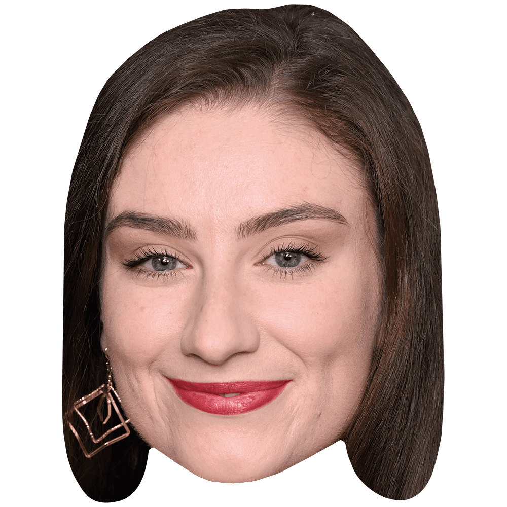 Amber Doig-Thorne (Smile) Big Head. Larger than life mask. - Walmart.com