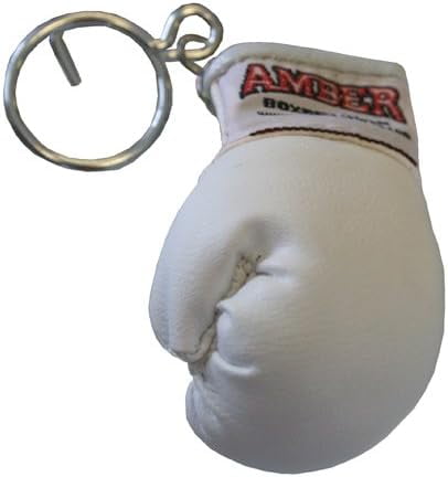 Amber Fight Gear Knockout Style On-The-Go: Mini Boxing Glove Keychain ...