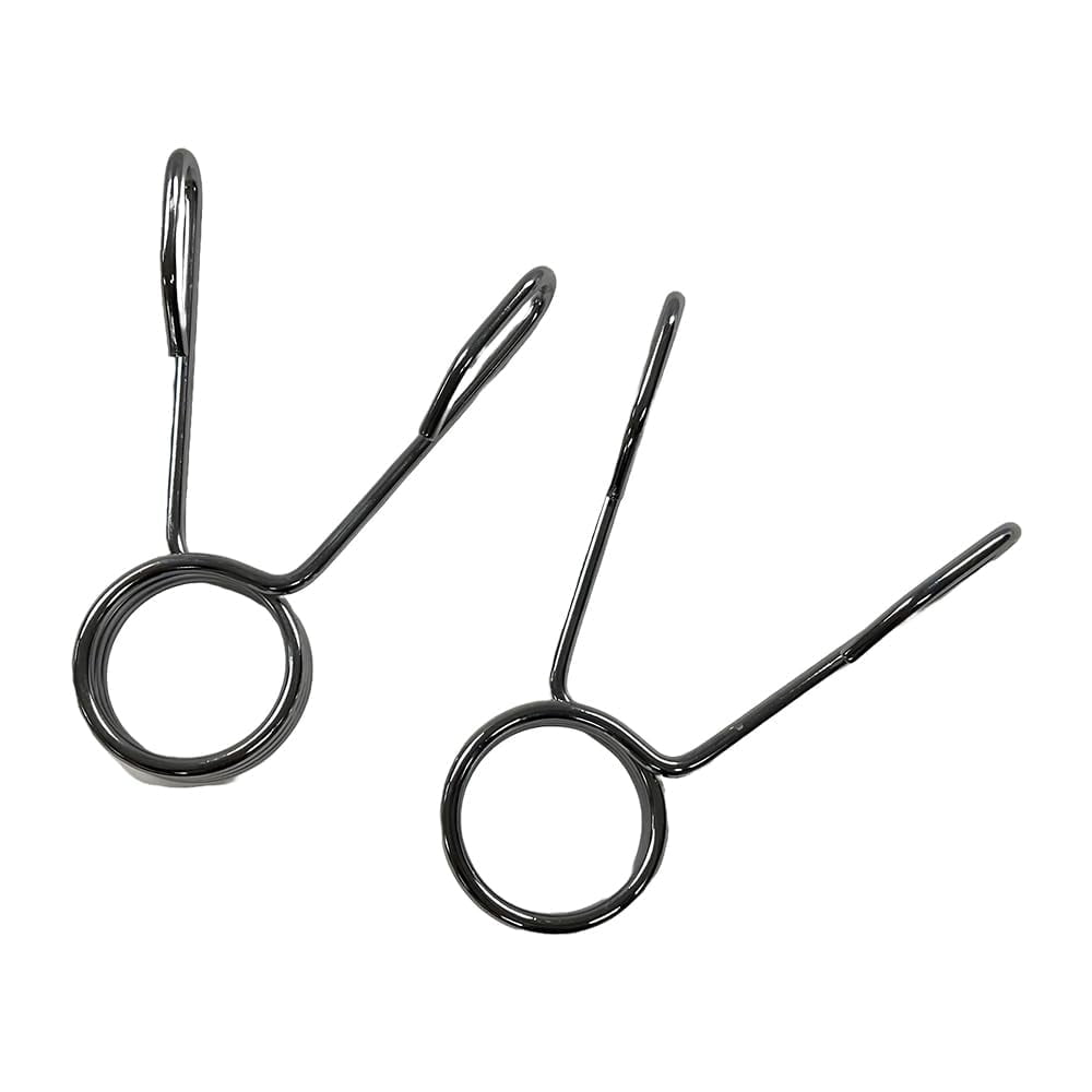 Amber Fight Gear Olympic Barbell 2" Spring Clips Collar Clamp Pair ...