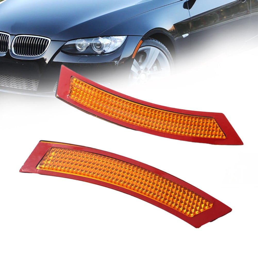 Amber Front Bumper Side Reflector Light for Bmw E92 E93 3 Series Coupe ...