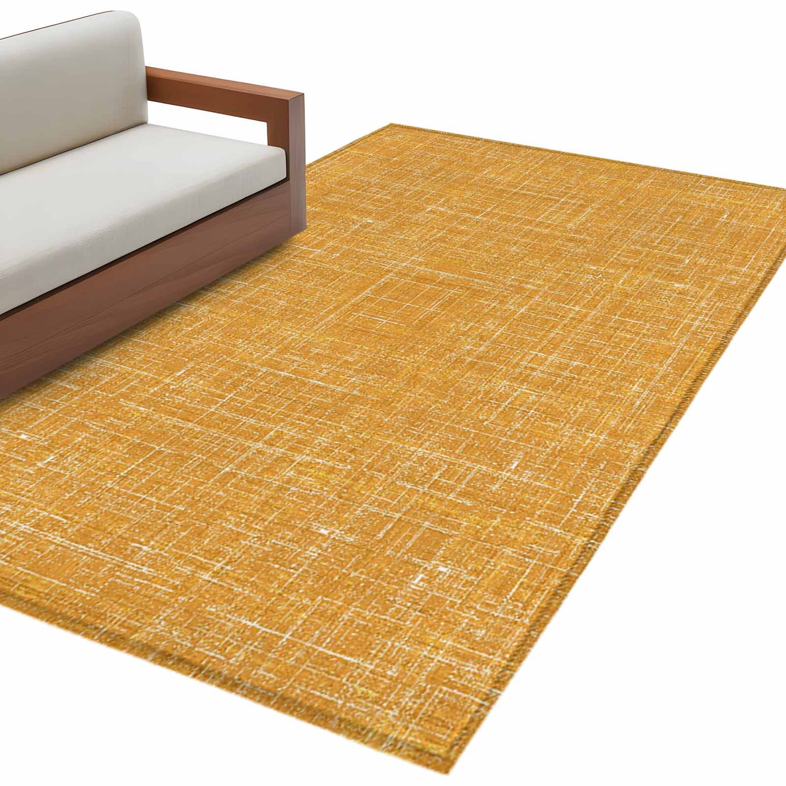 Amber Kitchen Runner Rug 2.7x5 Washable Runners for Hallway Non Slip ...