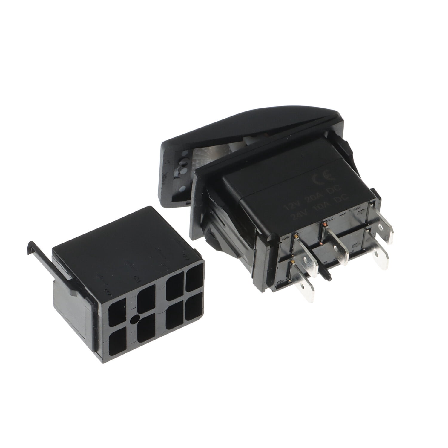 Amber LED Light Bar Rocker Switch with Backing for Can-Am Maverick ...
