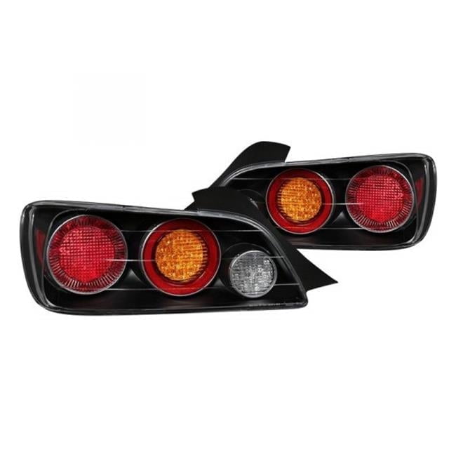 Amber LED Tail Lights for 2000-2003 Honda S2000, Black & Red - Walmart.com