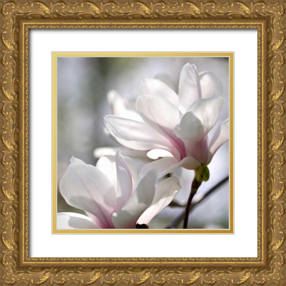 Amber Light Gallery 15x15 Gold Ornate Wood Framed with Double Matting ...