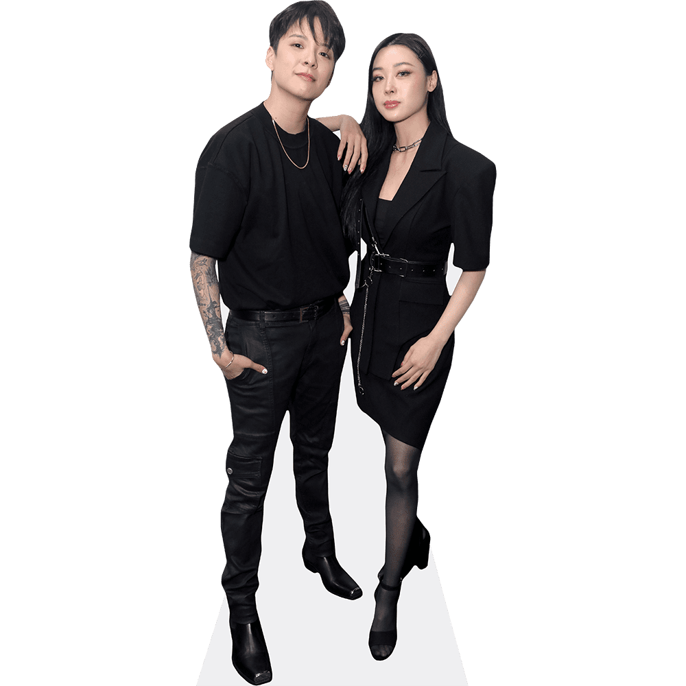 Amber Liu And Emily Mei (Duo 2) Mini Celebrity Cutout Standee - Walmart.com