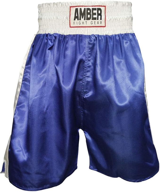 Fearless Classic Satin Pro-Style Boxing Trunks, Premium Lightweight ...