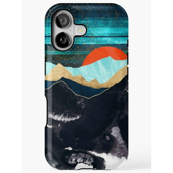 Amber Moon Scenic Night Sky Artwork Protective and Compatible iPhone 11 ...