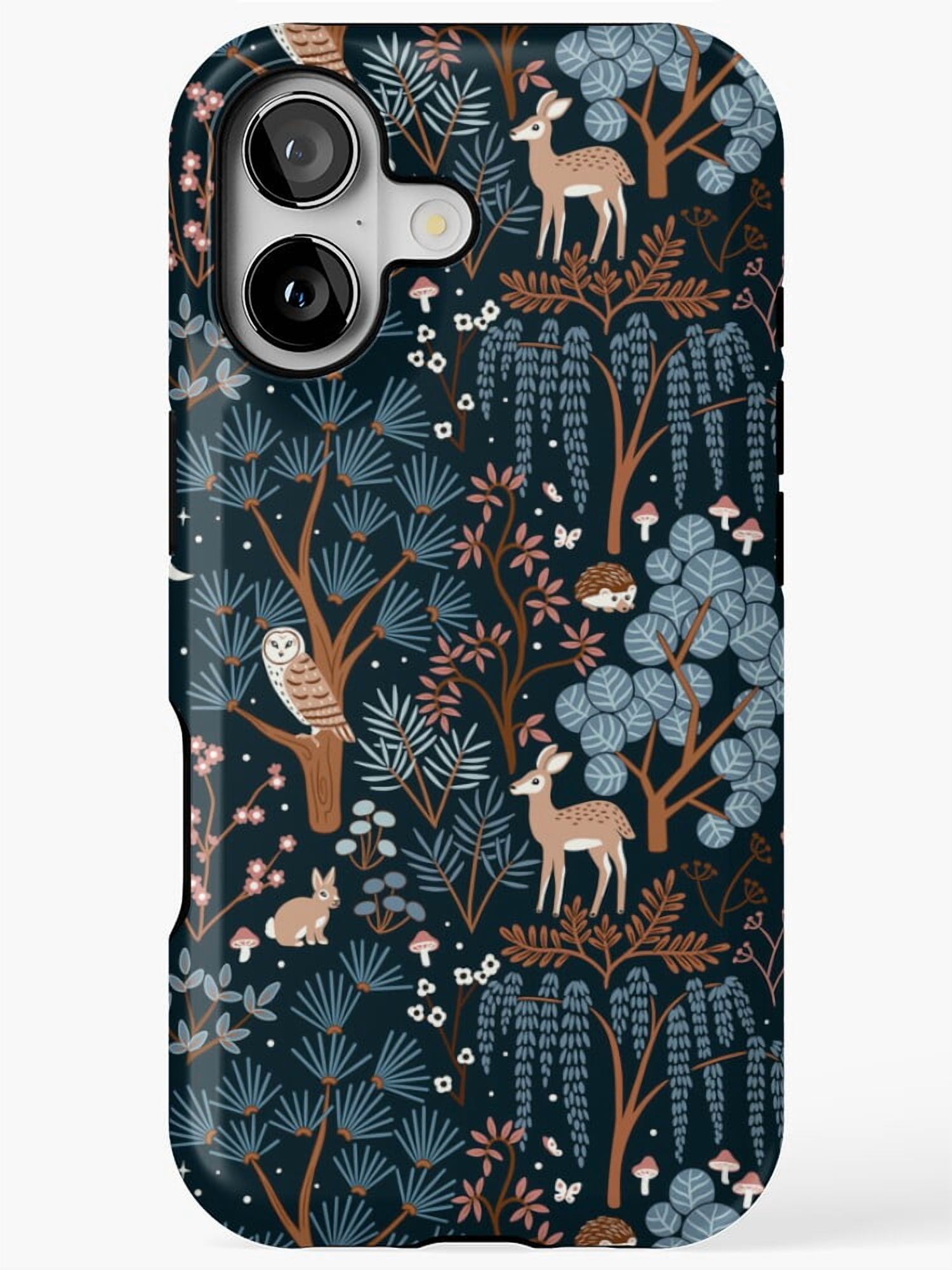 Amber Moon Scenic Night Sky Phone Case for iPhone 11 12 13 14 15 16 17 ...