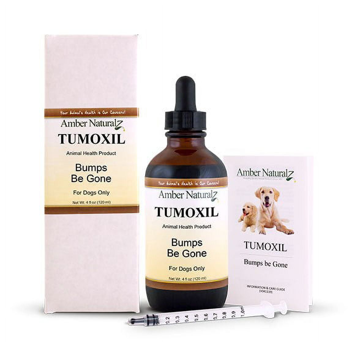 Amber NaturalZ Tumoxil Deep Skin Health Herbal Supplement for Dogs and ...