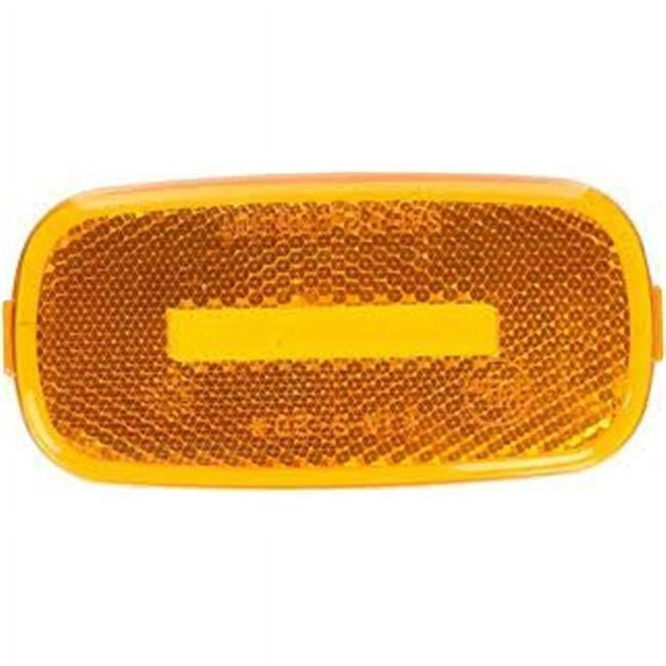 Amber Replacement Lens for Standard 4 x 2 Marker Lights - Walmart.com