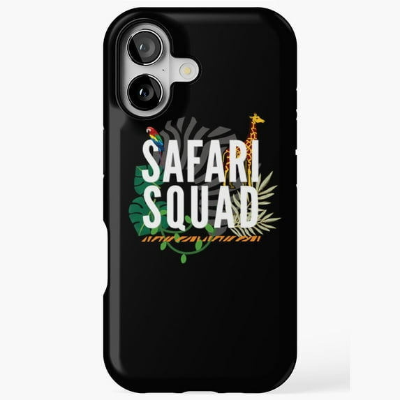 Amber Safari Squad Crew Guide iPhone Case for iPhone 17 11 12 13 14 15 ...