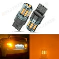 Amber Yellow 7443 7440 7444 LED Front Rear Turn Signal Blinker Light ...