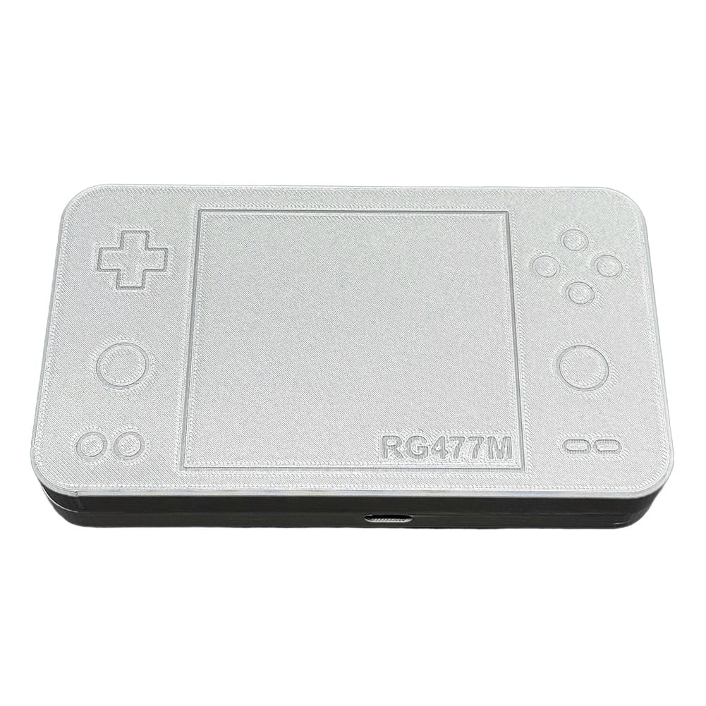Ambernick RG477M Compatible 3D Printed Plastic Case in White, Silver ...