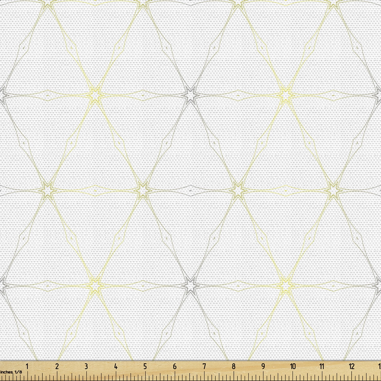 Ambesonne Abstract Fabric by the Yard Upholstery, Diamond Shaped ...