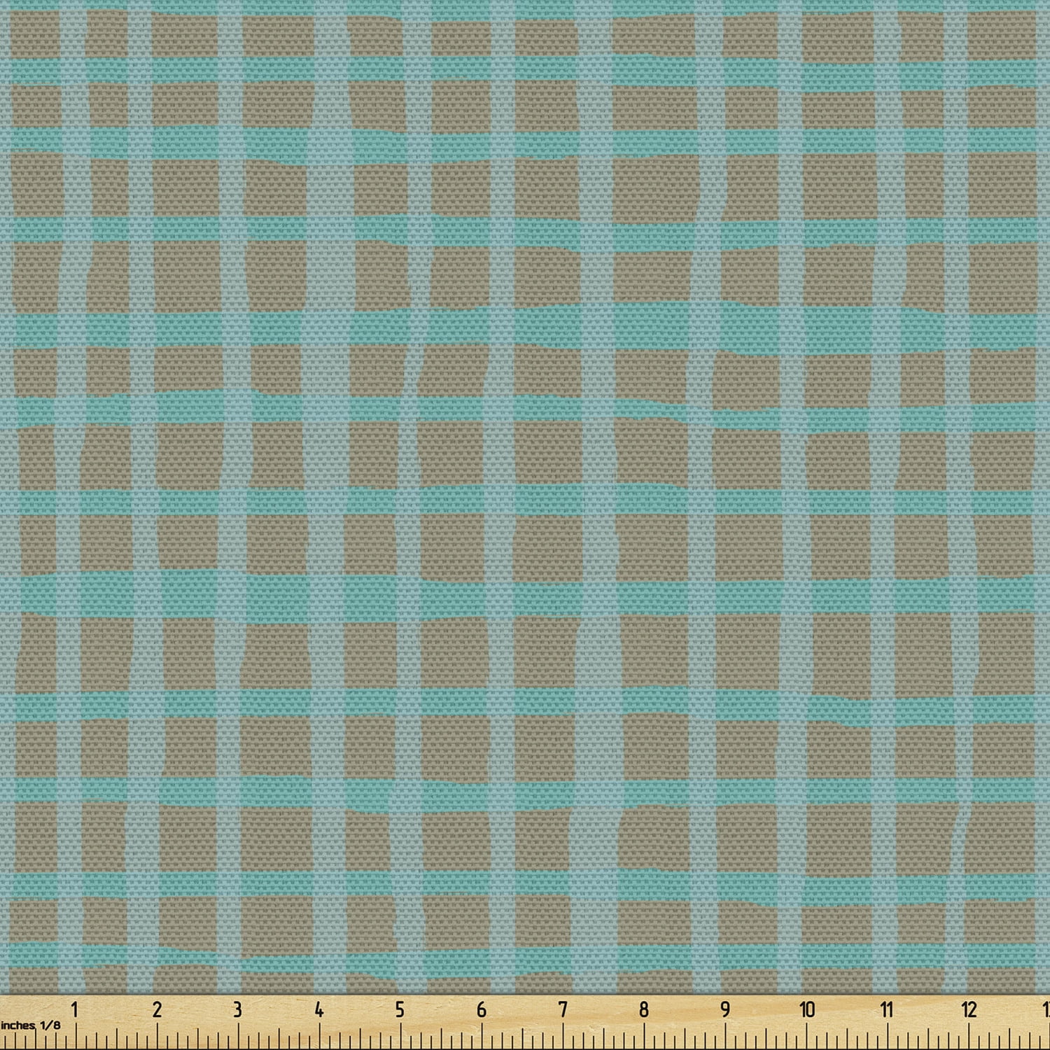Ambesonne Abstract Fabric by the Yard Upholstery, Minimalistic Calm ...