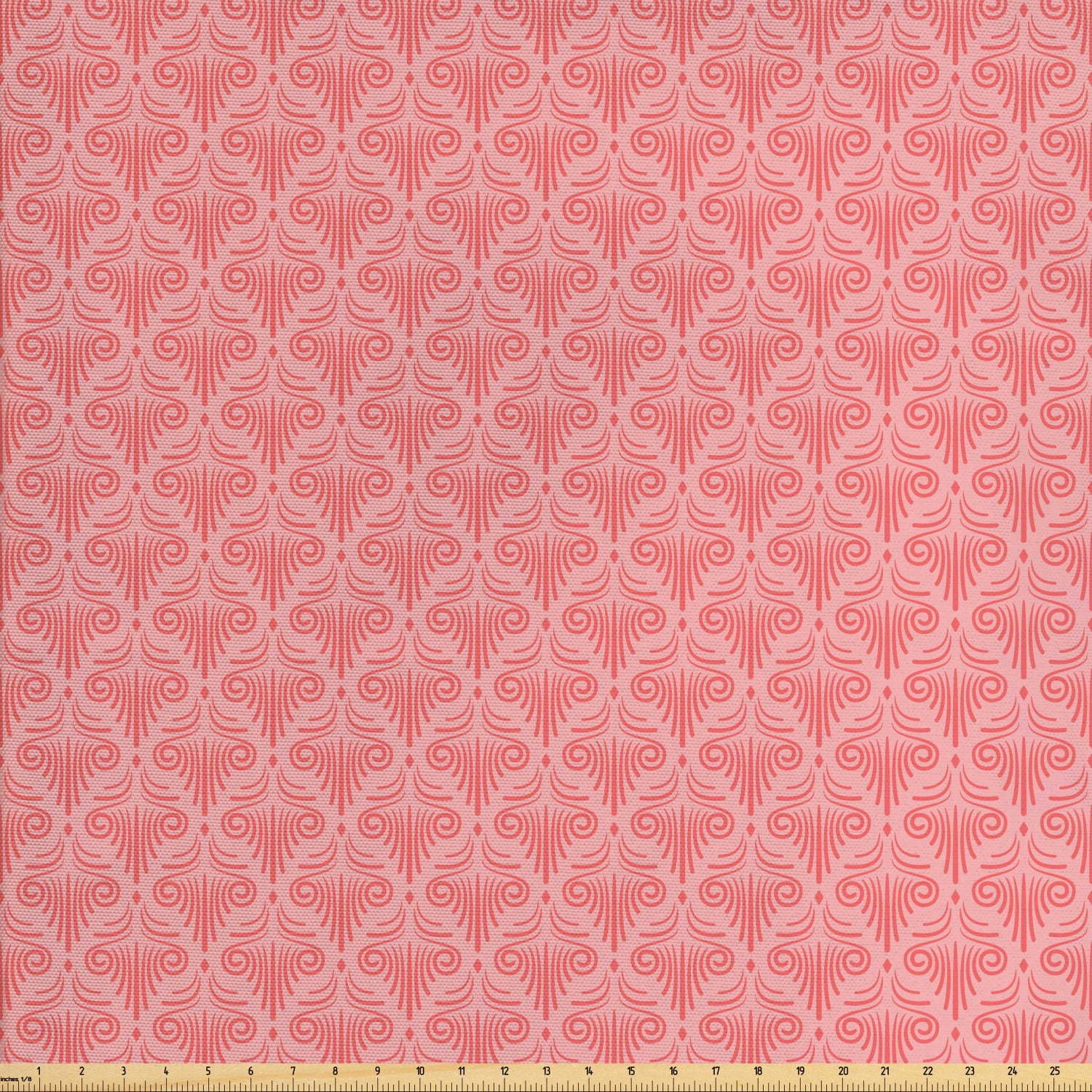 Ambesonne Abstract Fabric by the Yard Upholstery, Vintage Streaks ...