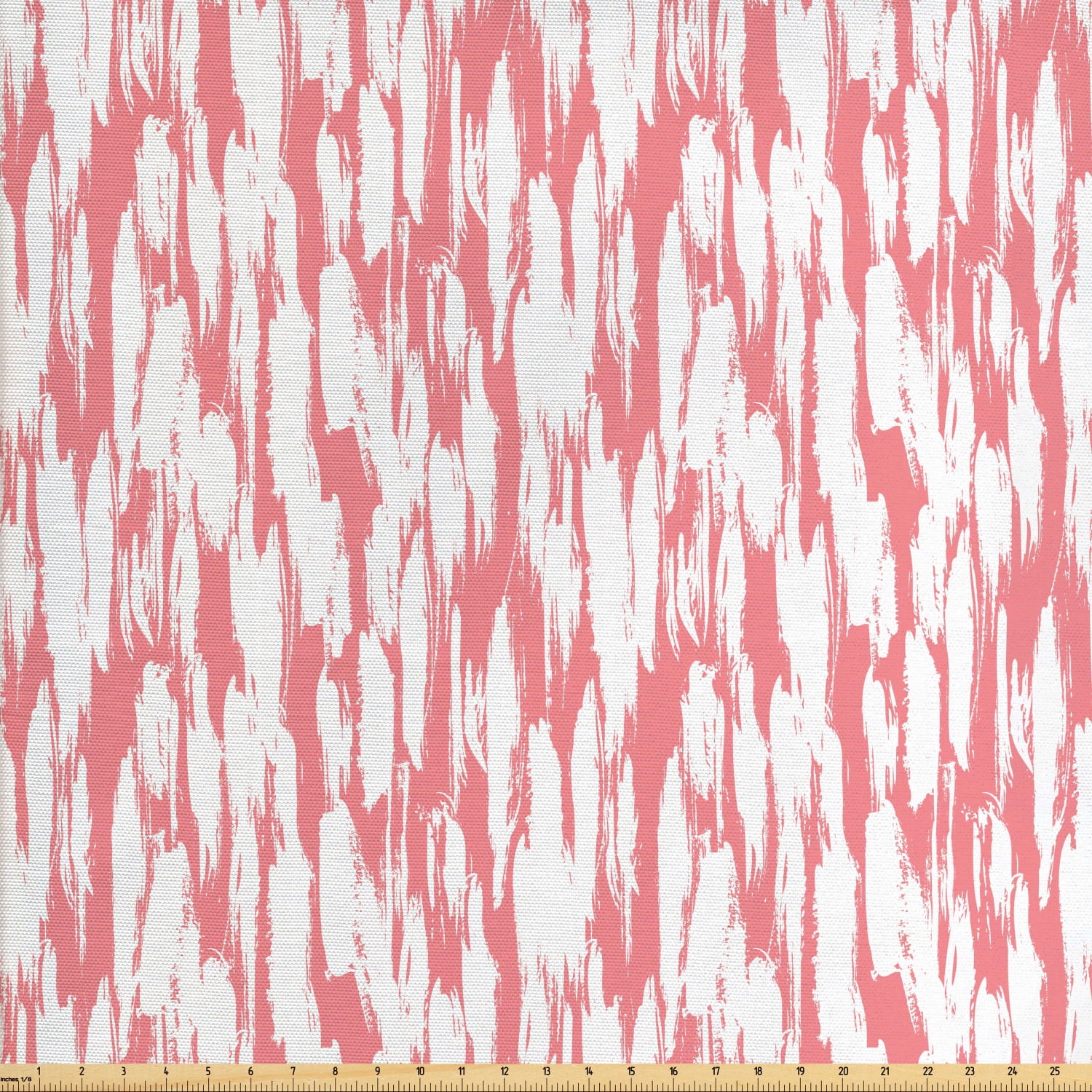 Ambesonne Abstract Fabric by the Yard Upholstery, Watercolor Paint ...