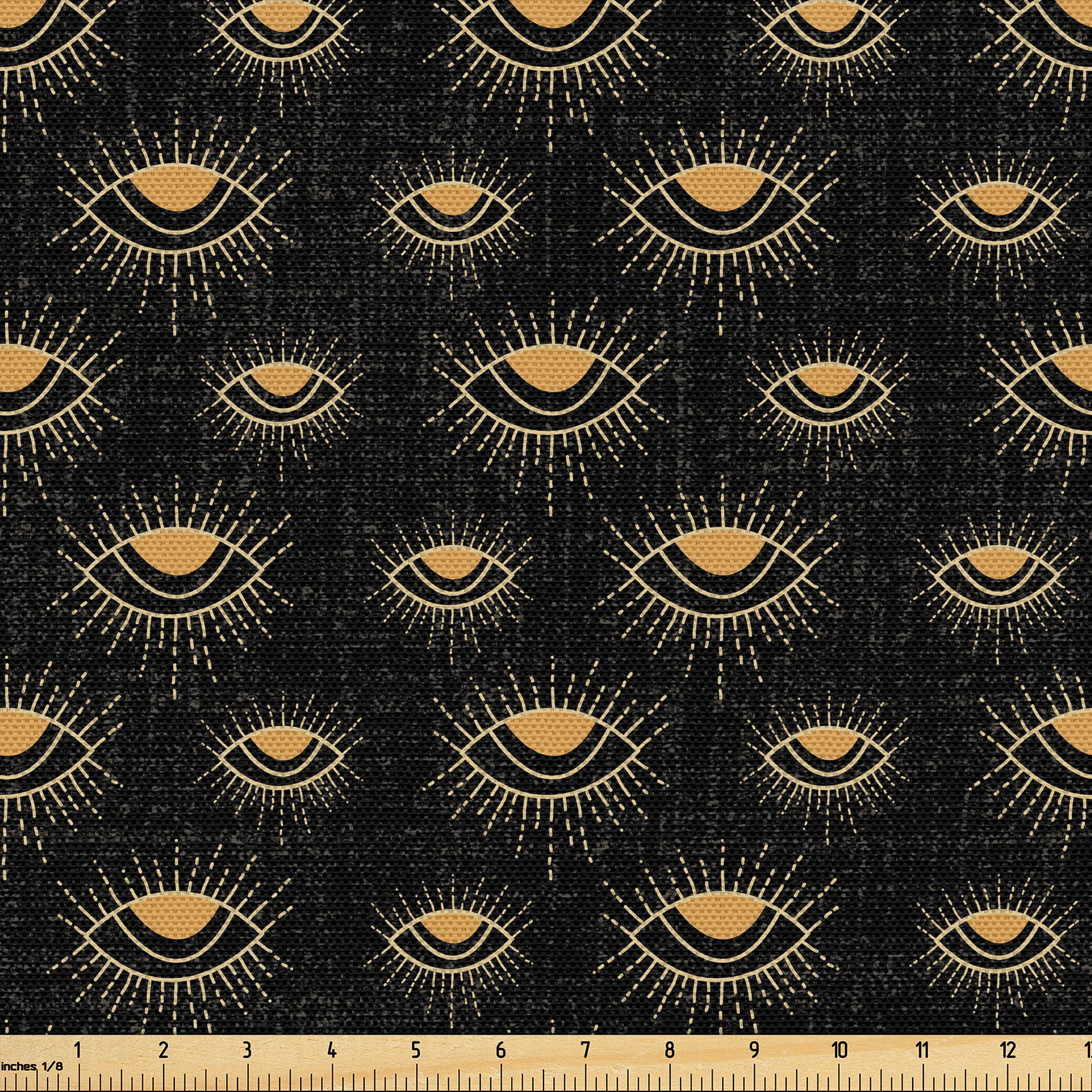 Ambesonne Abstract Modern Fabric by the Yard Upholstery, Esoteric ...