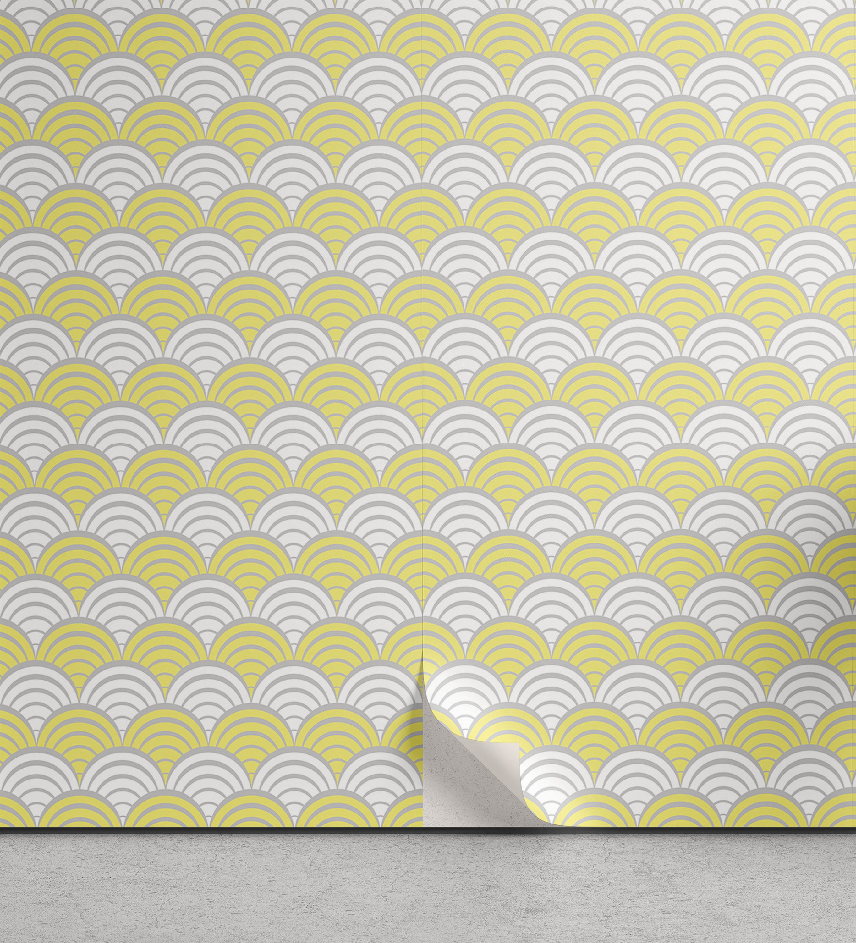 Ambesonne Abstract Peel & Stick Wallpaper for Home, Continuing Half ...