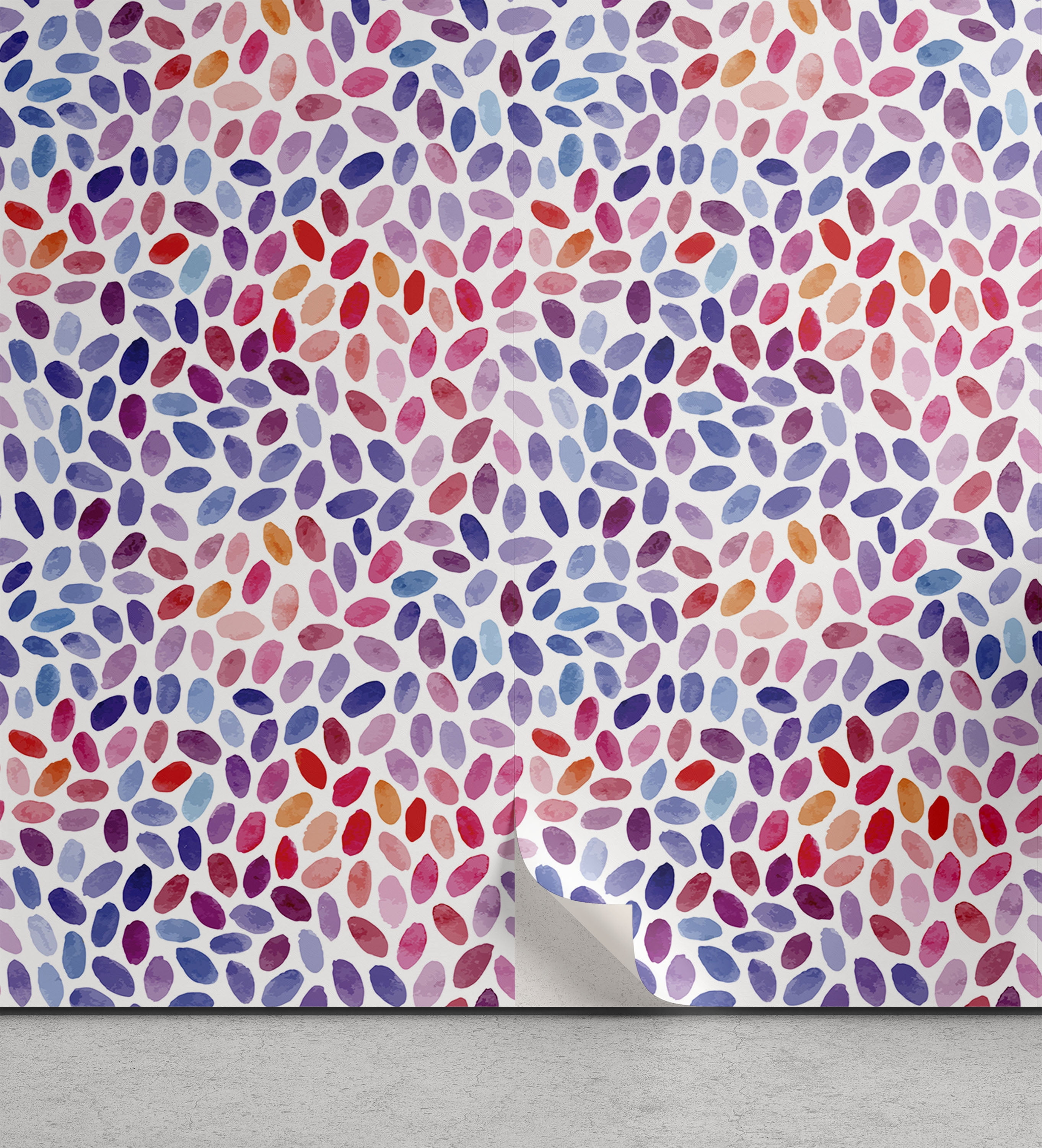 Ambesonne Abstract Peel & Stick Wallpaper for Home, Trippy Funky ...