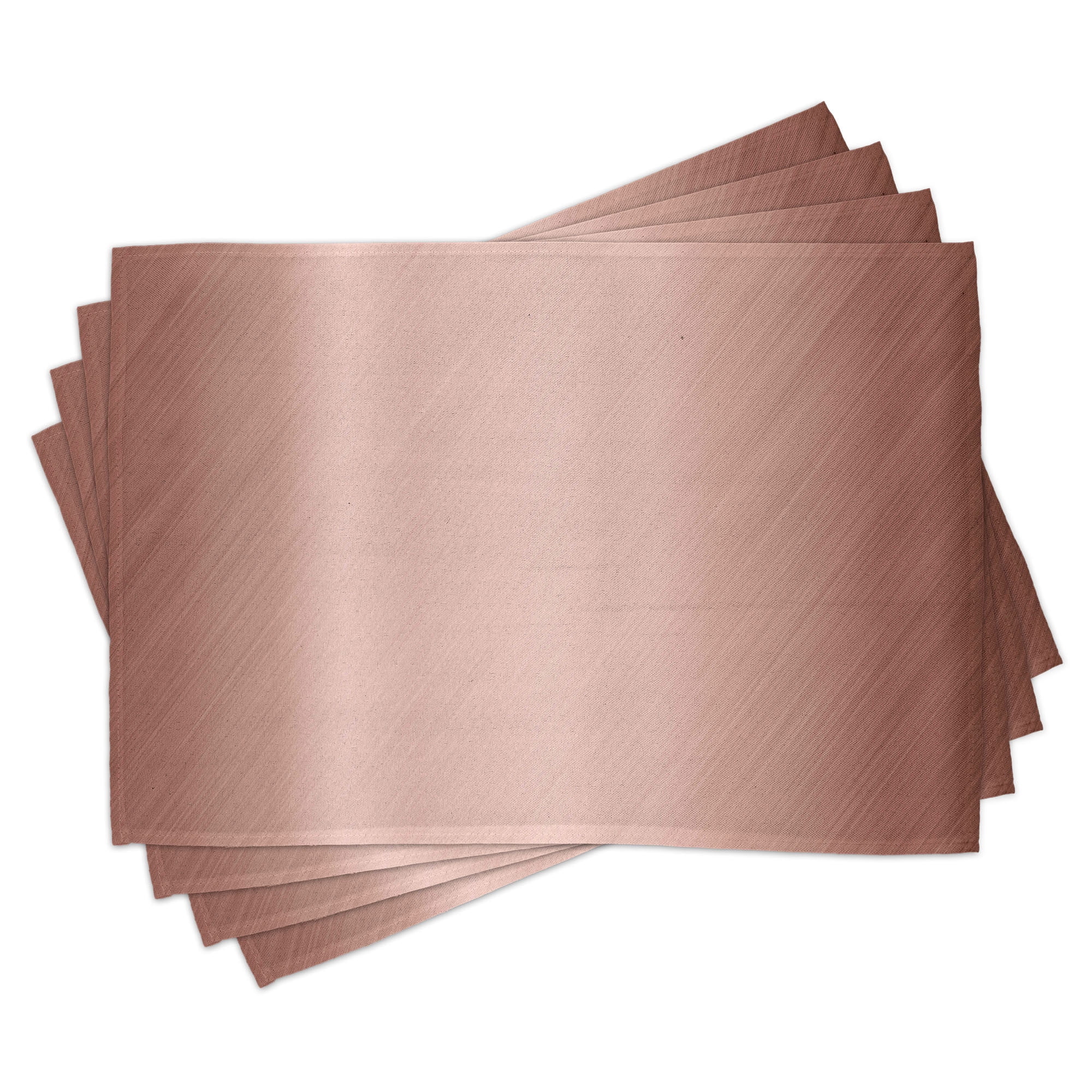 Ambesonne Abstract Place Mats Set of 4, Ombre Surface Image, Standard ...