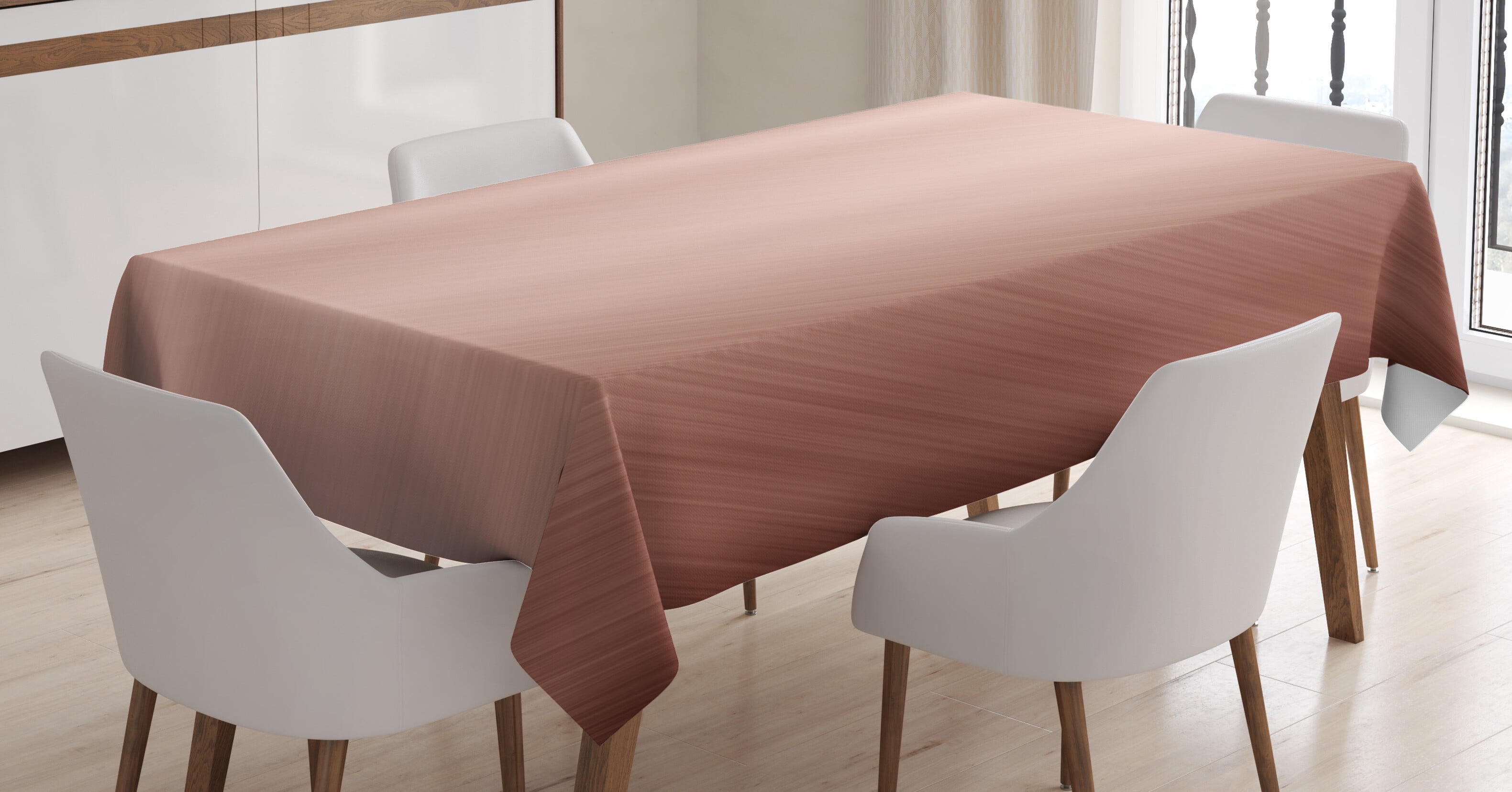 Ambesonne Abstract Tablecloth Rectangular Table Cover, Ombre Surface ...