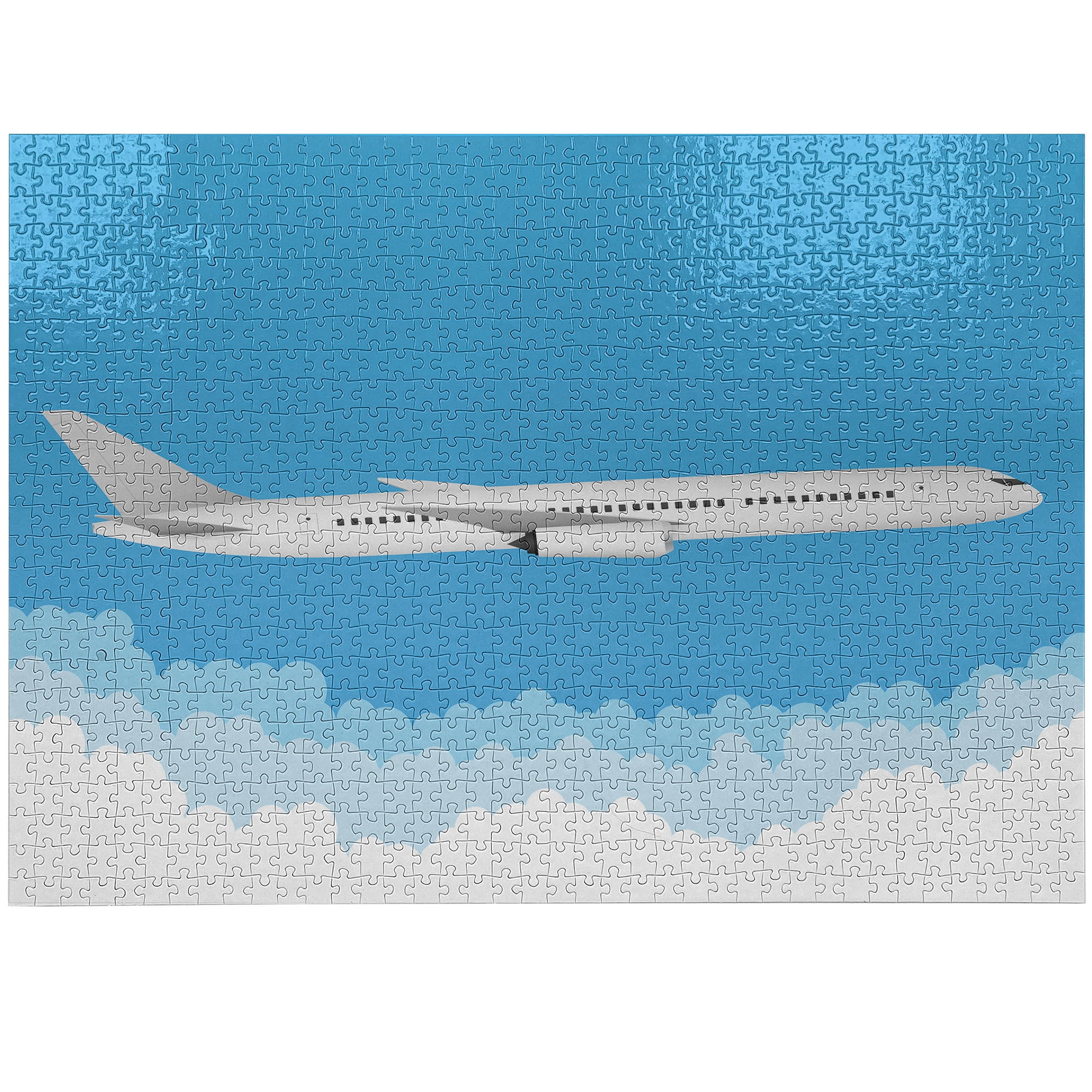 Ambesonne Aircraft Jigsaw Puzzle Durable Cardboard, Airliner Plane ...
