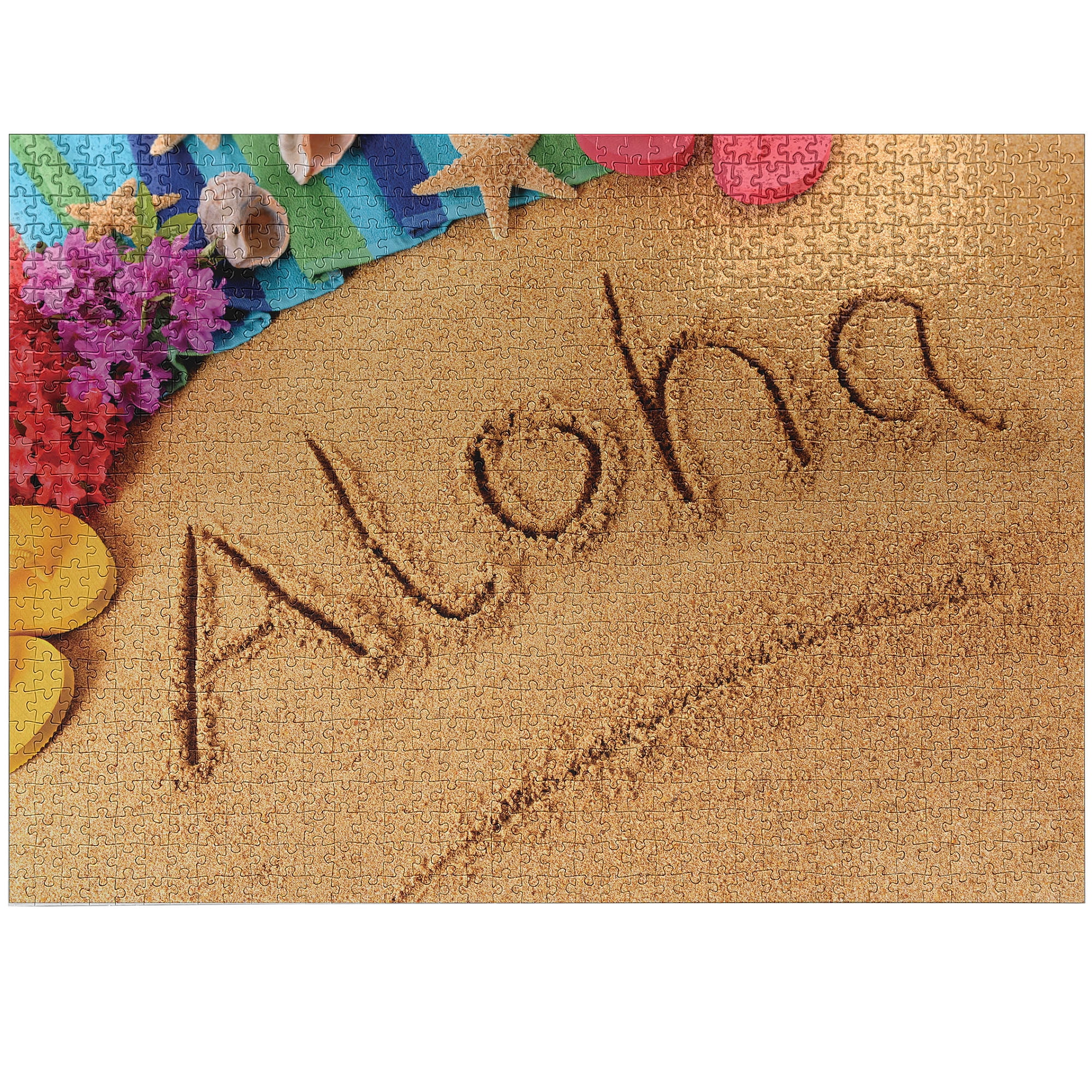 Ambesonne Aloha Jigsaw Puzzle, Summer Holiday Season Theme, Heirloom ...