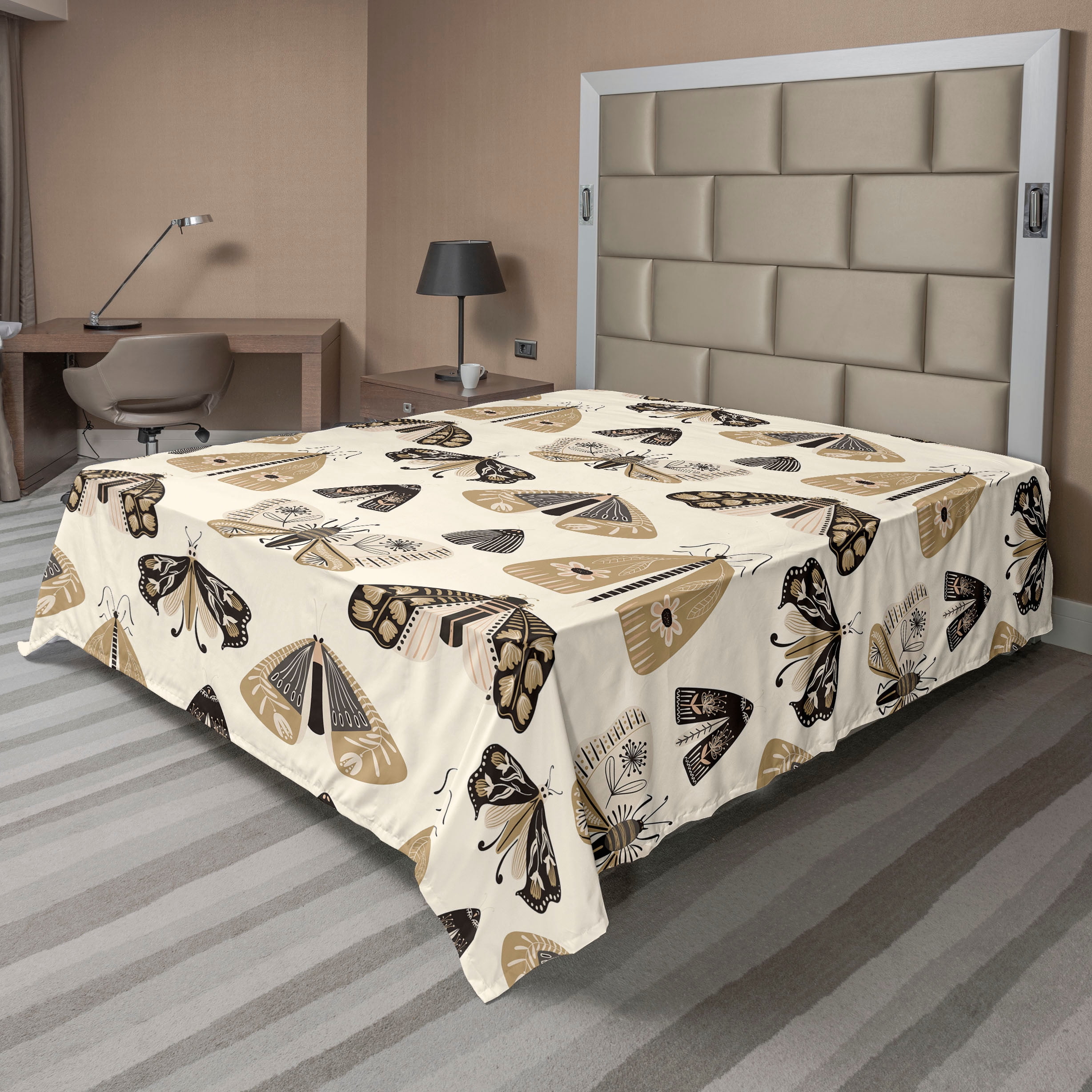 Ambesonne American Traditional Flat Bedding Sheet Soft Top Sheet ...