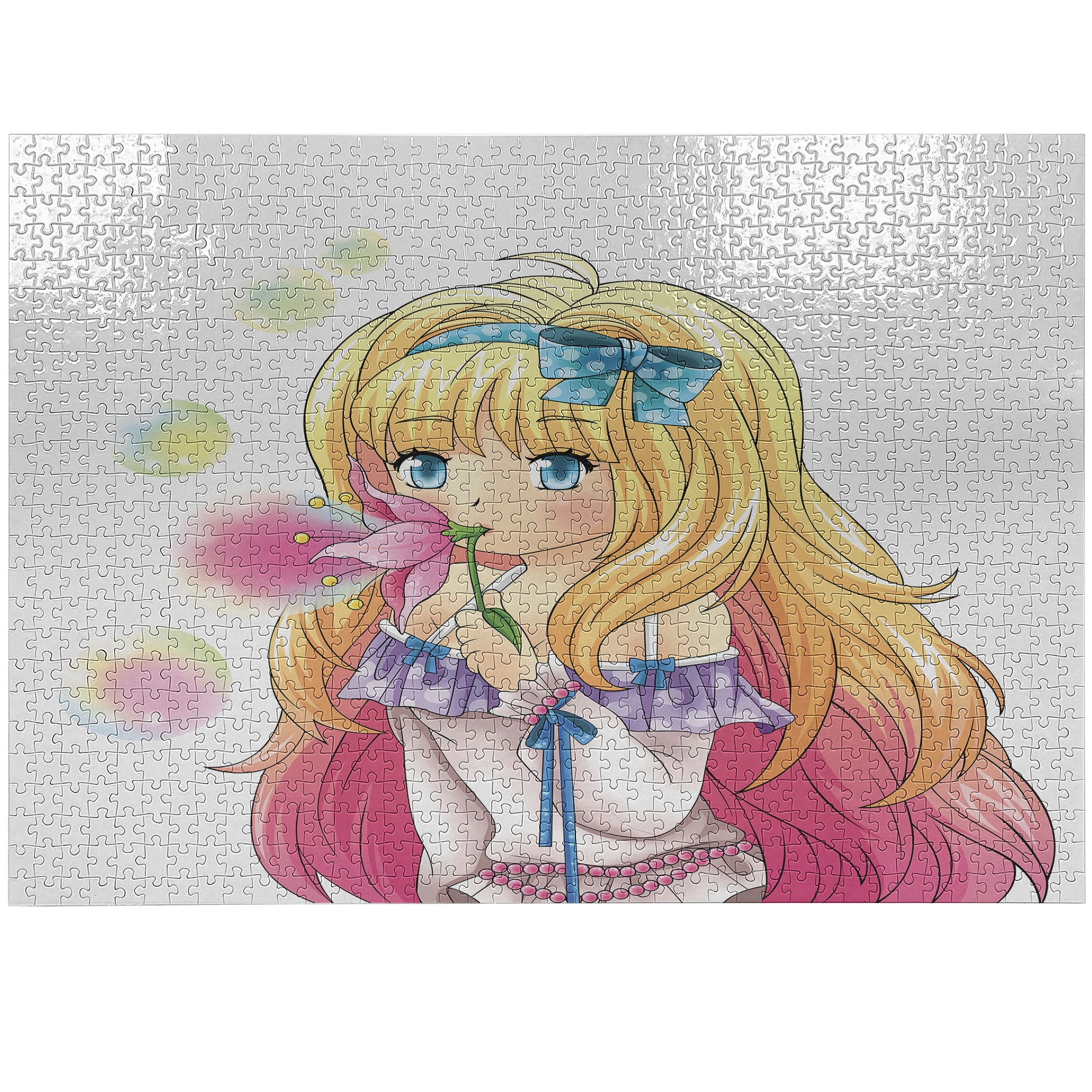 Ambesonne Anime Jigsaw Puzzle Durable Cardboard, Manga Cartoon Art ...