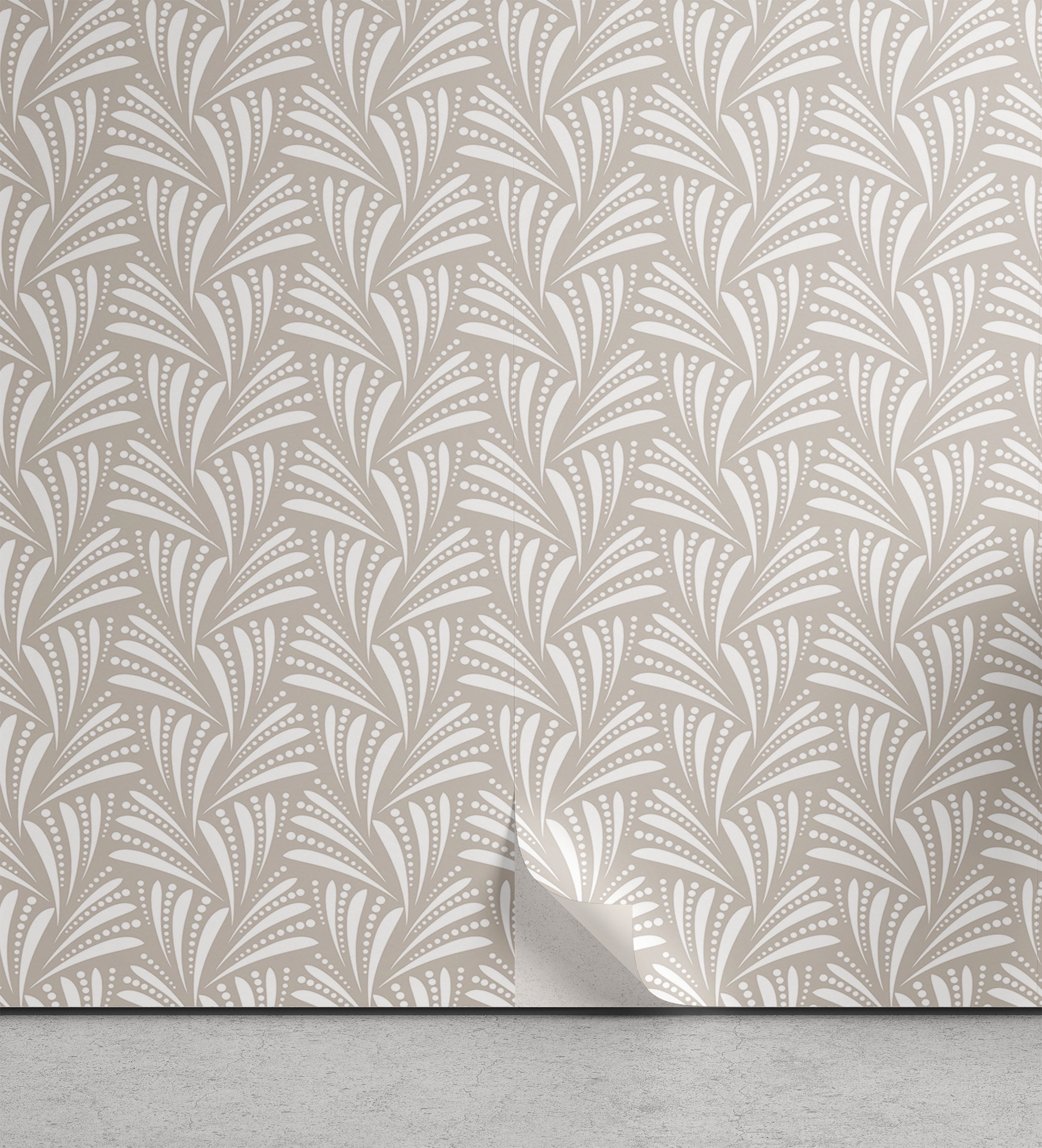 Ambesonne Art Deco Peel & Stick Wallpaper for Home, Seashell Inspired ...