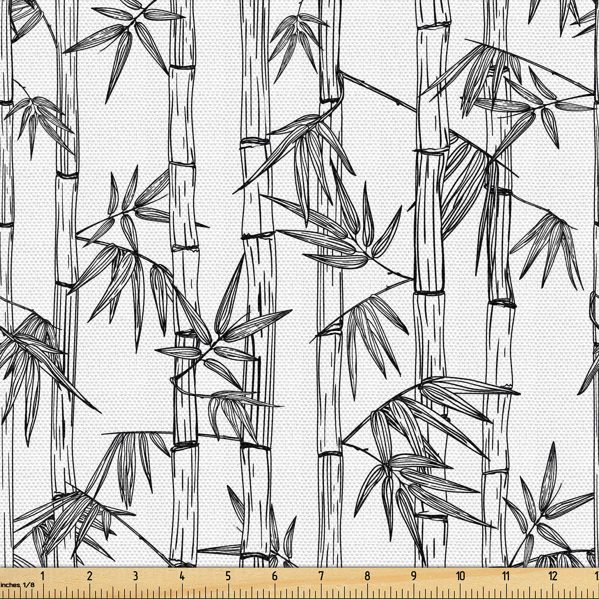 Ambesonne Asian Print Fabric by the Yard Upholstery, Exotic Inspired ...